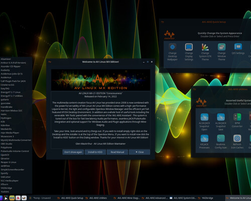 AV Linux MX-21, code-named Consciousness, has been released based on MX ...
